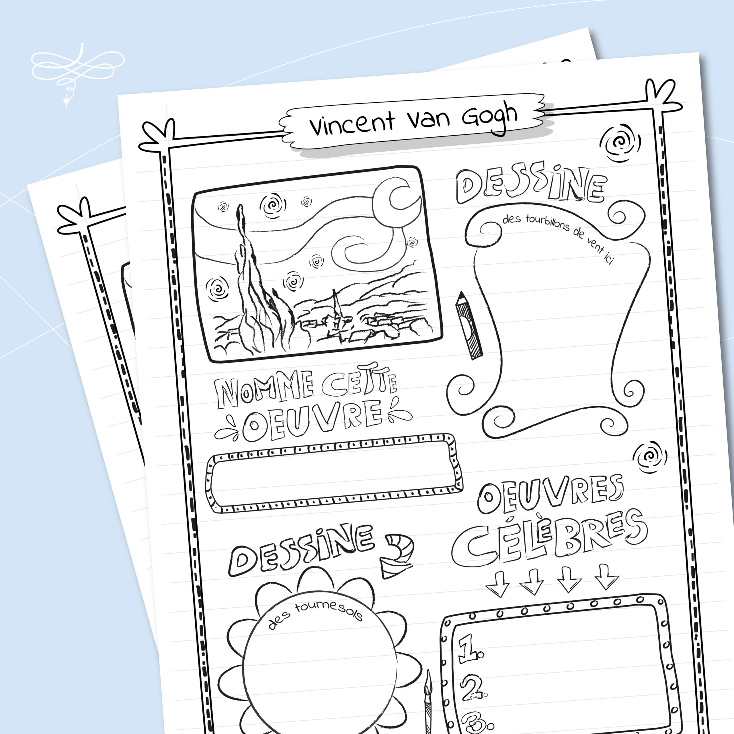 Factsheet & Doodle Notes Bundle (FR) – Little Box of Magic