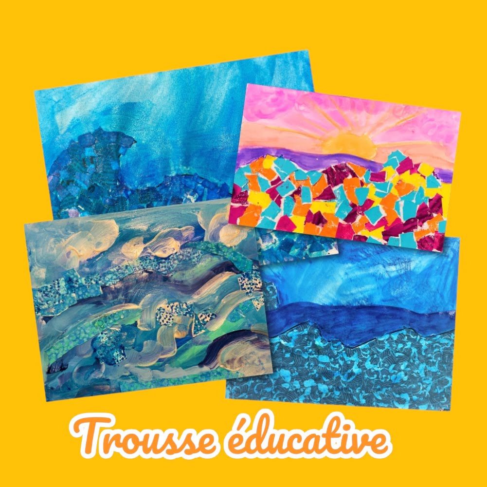 Ocean Wave Art Project Pack (FR) – Little Box of Magic