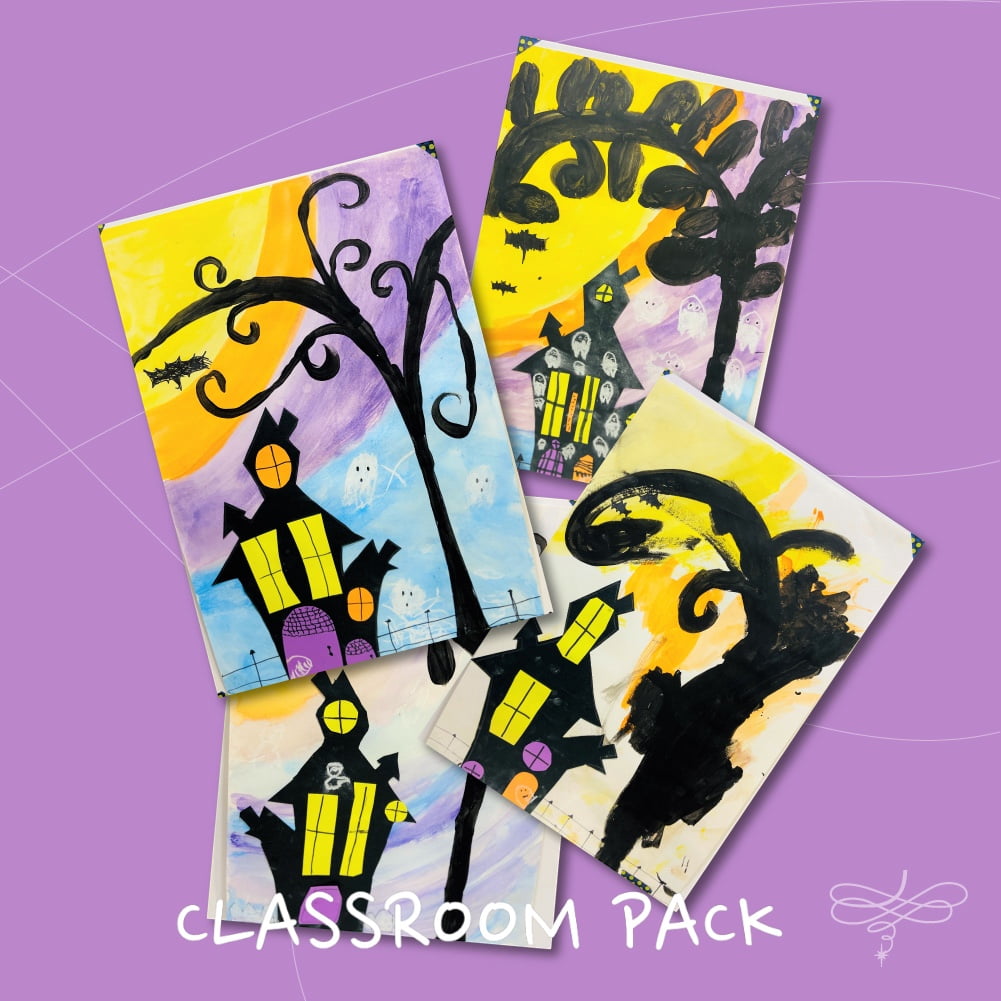 Haunted House Art Project Pack – Little Box of Magic