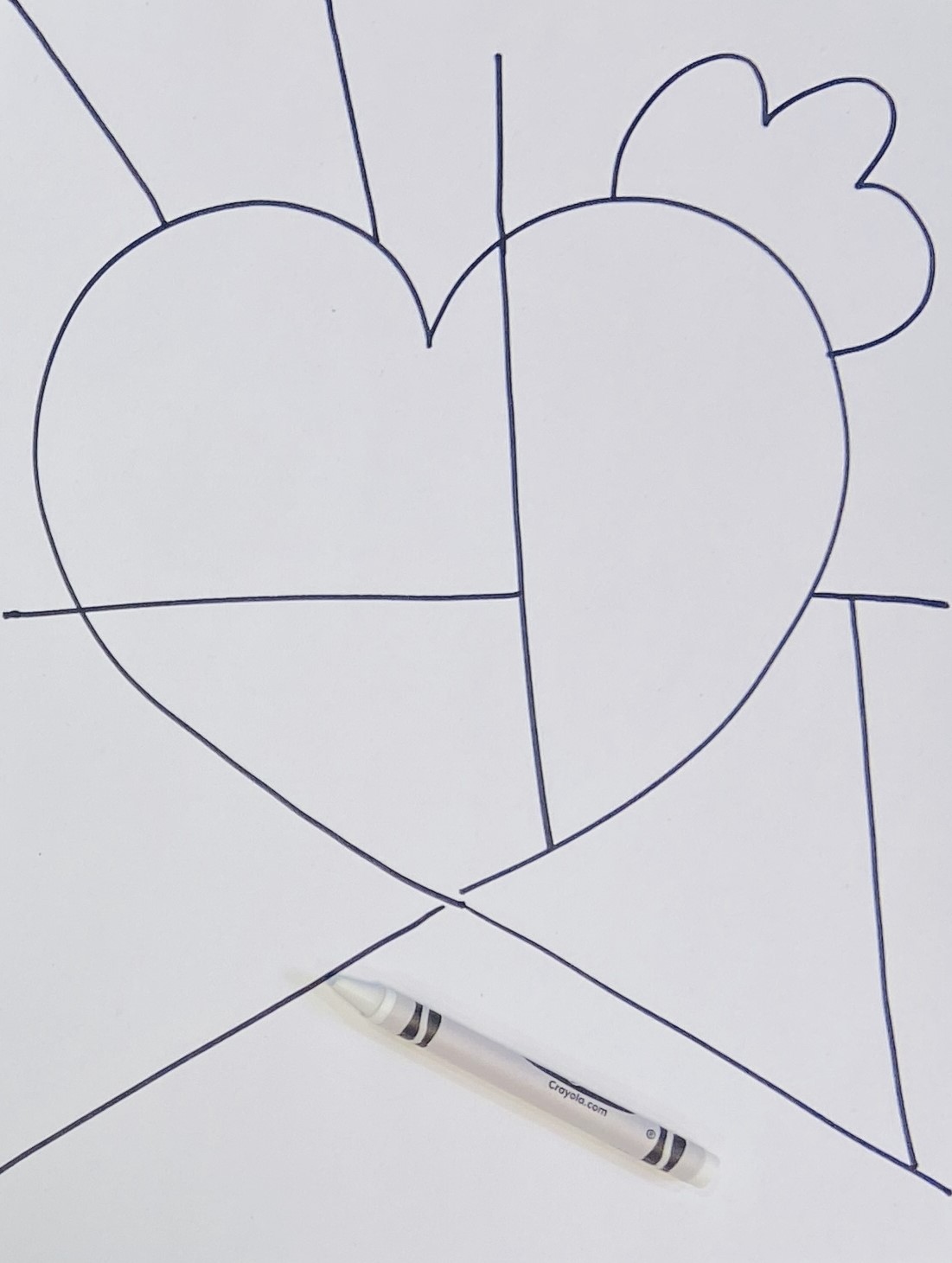 Colorful Valentine's Day Art Project for Kids: Romero Britto Pop Art Hearts